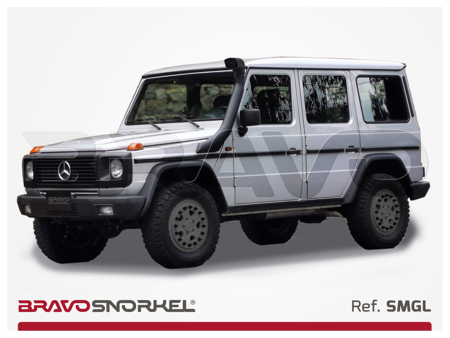 BRAVO SNORKEL MERCEDES G CLASS W460 / 461 / 463 (1979 - 2018)